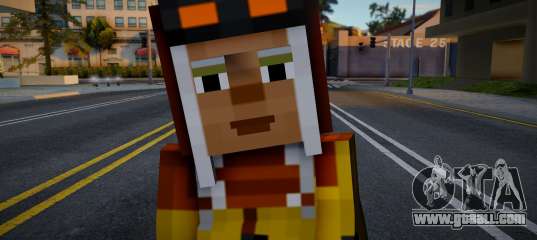 Minecraft Story - Harper MS for GTA San Andreas