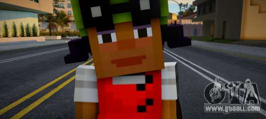 Minecraft Story - Olivia MS for GTA San Andreas