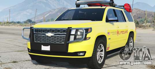 Chevrolet Tahoe Lifeguard for GTA 5
