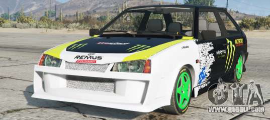 Lada Sputnik Monster Energy (2108) for GTA 5