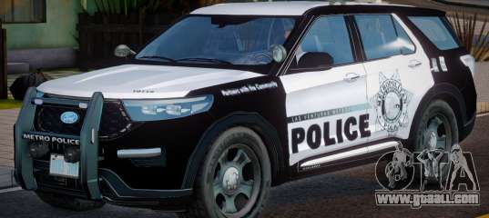 2020 Ford Explorer LVMPD for GTA San Andreas