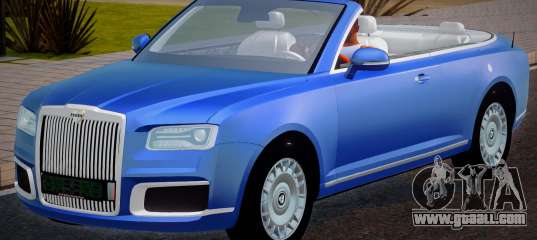 Aurus Senat Convertible CCD for GTA San Andreas