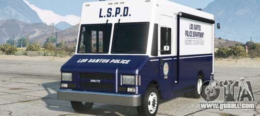 Brute Boxville LSPD for GTA 5