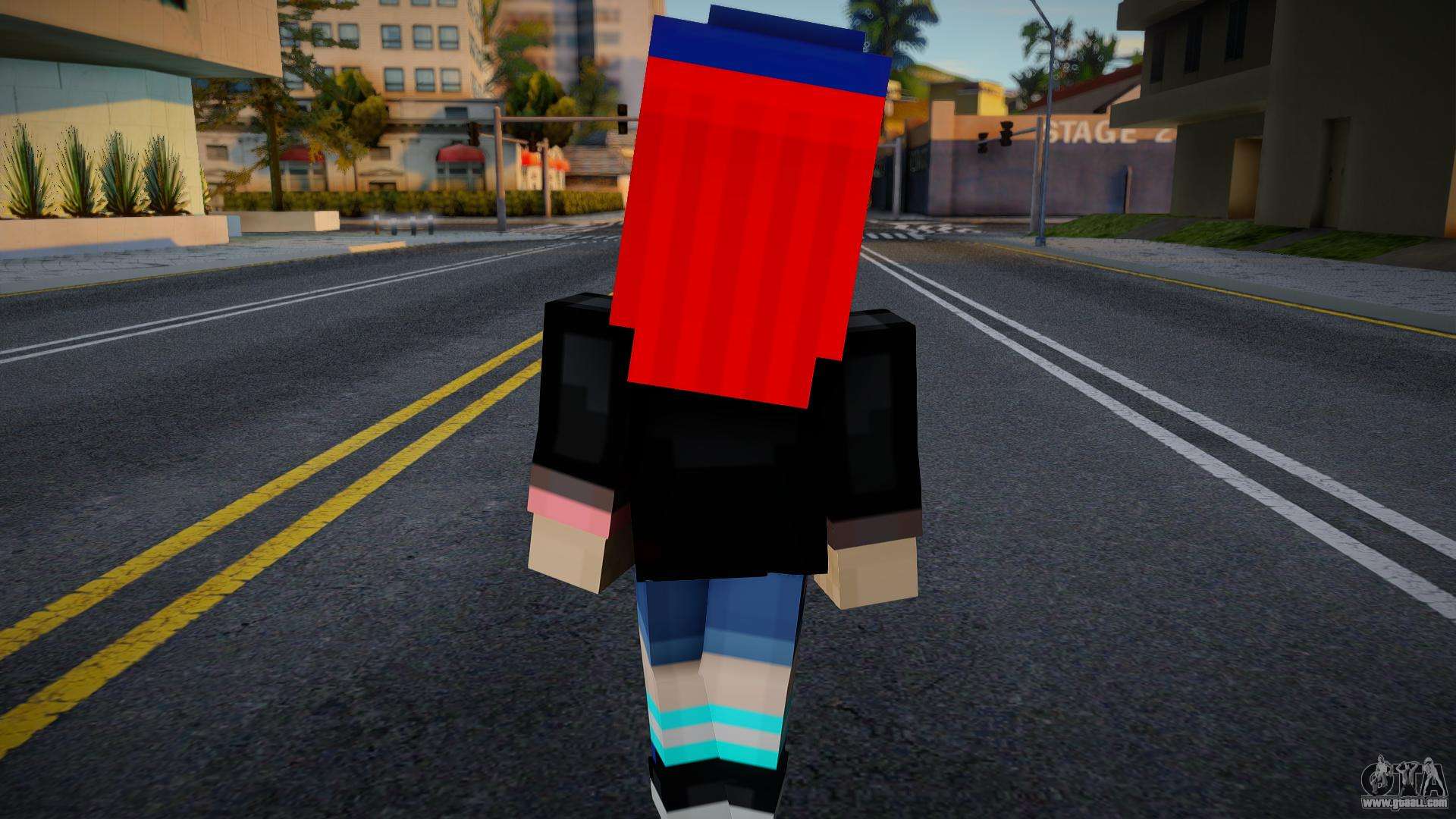 Minecraft Story Cassie MS For GTA San Andreas Minecraft Story Cassie MS For GTA San Andreas