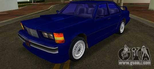Retextured Sentinel XS for GTA Vice City