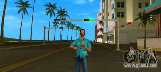 Tommy's ability to speak for GTA Vice City