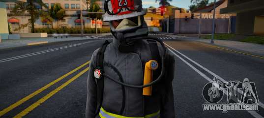 GTA Online Firefighter - SFFD1 for GTA San Andreas