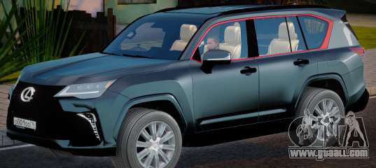 Lexus LX600 CCD Evil for GTA San Andreas