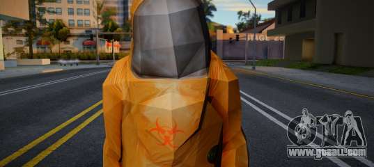 Hazmat de SCP Containment Breach by dm loquendo for GTA San Andreas