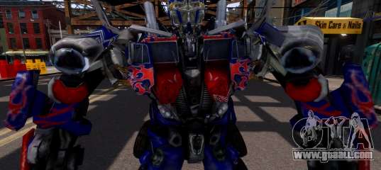 Optimus Prime Mod for GTA 4