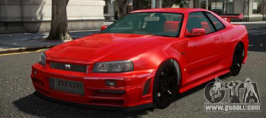 Nissan Skyline R34 GT-R X-Style for GTA 4