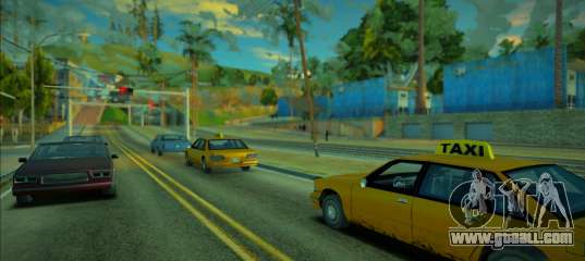 Cold Cloud Timecycle for GTA San Andreas