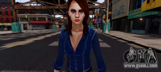 Jill Valentine Secretary Mod (Ped) for GTA 4