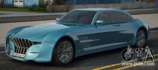 Quartz Regalia Blue for GTA San Andreas