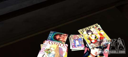 New books and Magazines for GTA San Andreas