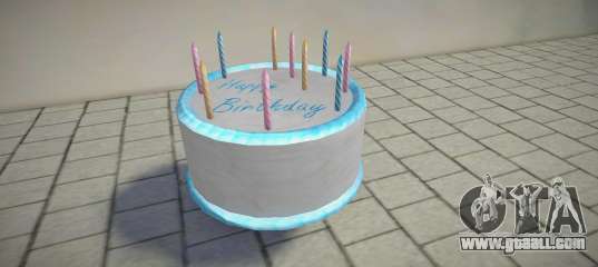 Explosive cake for GTA San Andreas
