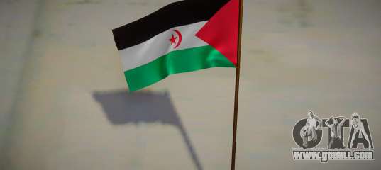 Flag Western Sahara for GTA San Andreas