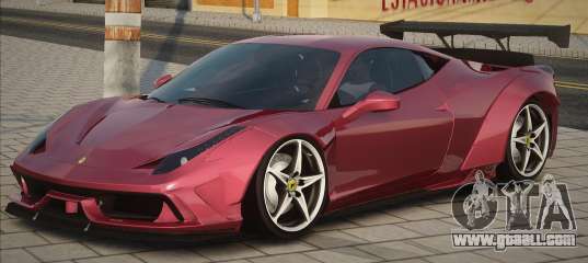 Ferrari 458 Red for GTA San Andreas
