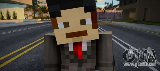 Wmych Minecraft Ped for GTA San Andreas
