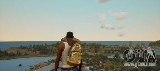 Gucci Designer Backpack for GTA San Andreas Definitive Edition