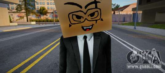 Fivem Cardboard Head for GTA San Andreas