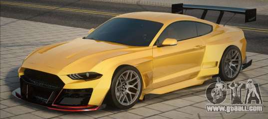 Ford Mustang GT [Yellow] for GTA San Andreas