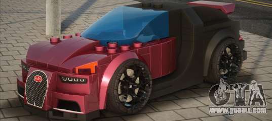 Bugatti Chiron Lego for GTA San Andreas