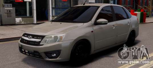 Lada Granta Grey for GTA 4