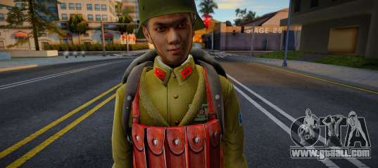 WW2 Chinese Soldier v4 for GTA San Andreas