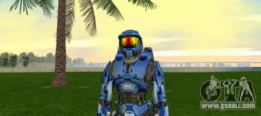 Master Chief Blue for GTA Vice City