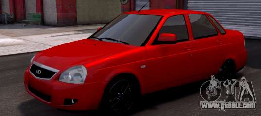 Lada Priora Red Color for GTA 4