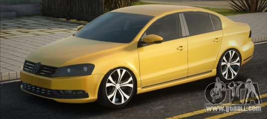 Volkswagen Jetta [Yellow] for GTA San Andreas
