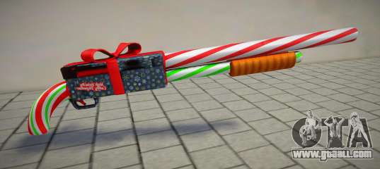 New Year Chromegun for GTA San Andreas