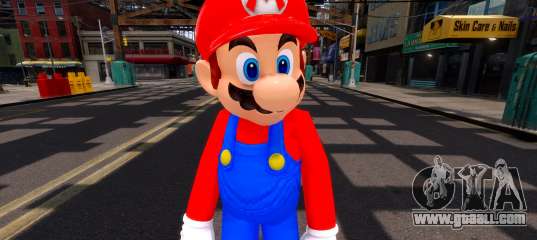 New Super Mario Player Model for GTA 4