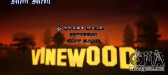 New Menu Background for GTA San Andreas