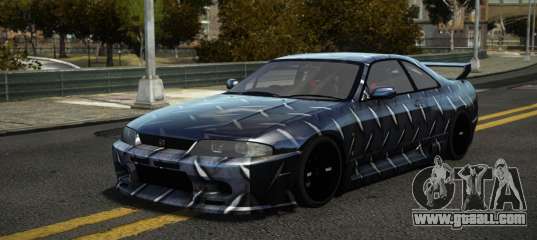 Nissan Skyline R33 GTR G-Racing S10 for GTA 4
