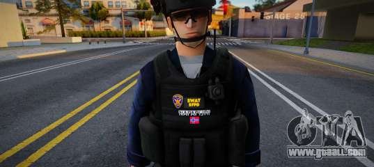 RETEXTURE BY AMIINATORE SWAT SFPD for GTA San Andreas