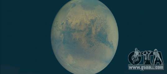The planet Mars instead of the Moon for GTA San Andreas