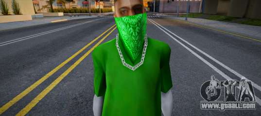New Grove Street Member v4 for GTA San Andreas