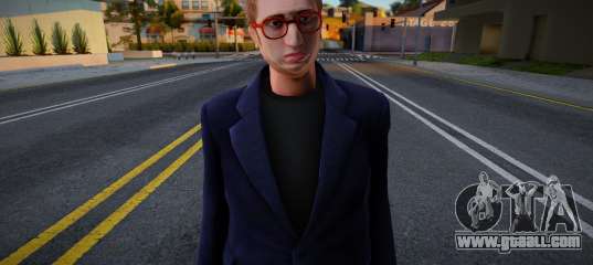 Rosenberg HD with facial animation for GTA San Andreas