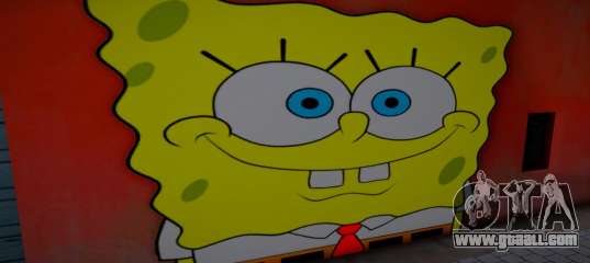 Spongebob Wall 3 for GTA San Andreas