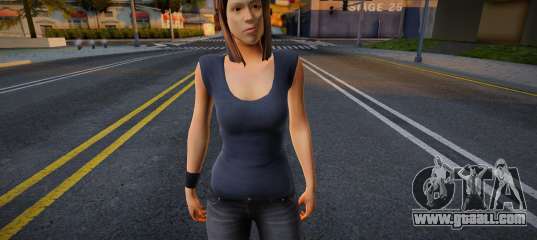 Michelle HD with facial animation for GTA San Andreas