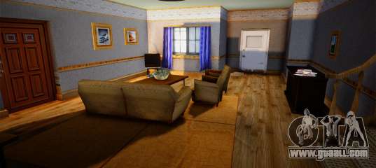 New interior in CJ's house for GTA San Andreas