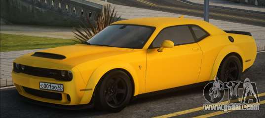 Dodge Challenger SRT Demon (Stock) for GTA San Andreas