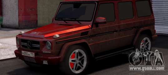 Mercedes-Benz G55 Red for GTA 4