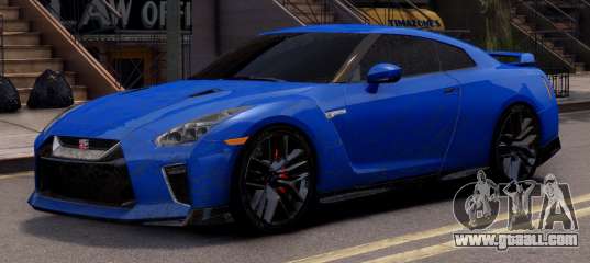 Nissan Gtr 2017 for GTA 4