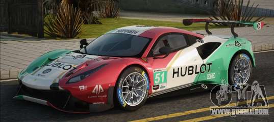 2018 Ferrari 488 GT3 for GTA San Andreas