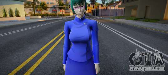 Maki Zenin HD V1 Jujutsu Kaisen v2 for GTA San Andreas