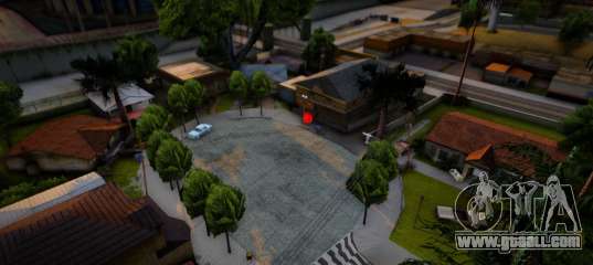 Renovated Grove Street for GTA San Andreas