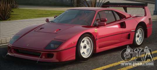 Ferrari F40 RE for GTA San Andreas
